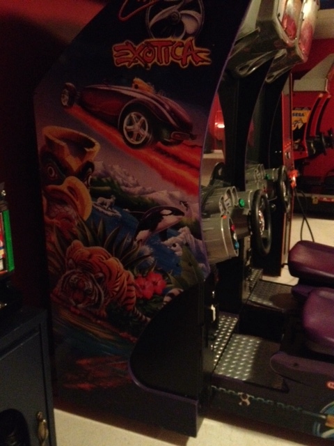 CRUIS'N EXOTICA Sit-Down Arcade Machine Game for sale - 2 SEATS ...