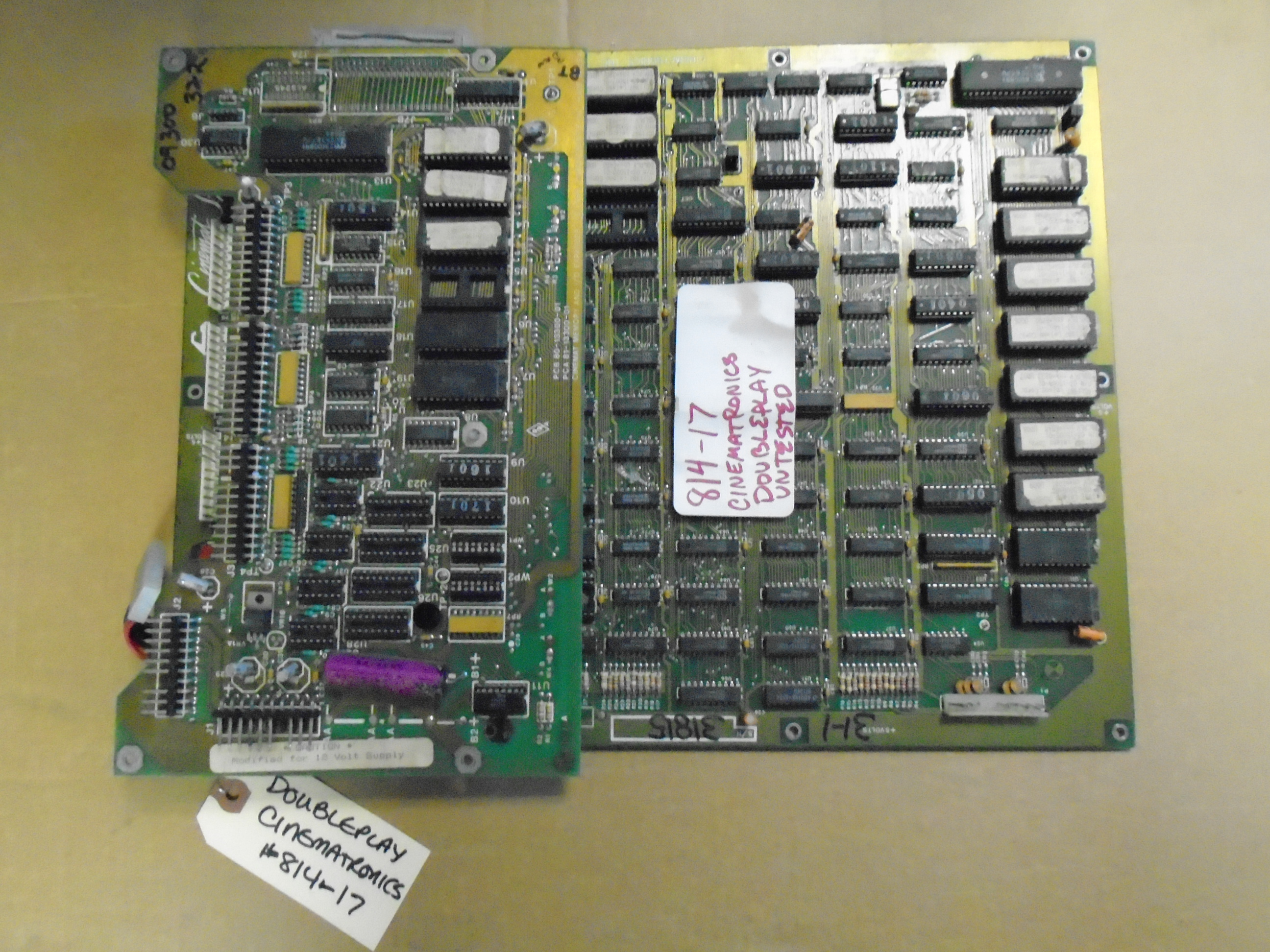 Double Play Arcade Machine Game PCB Printed Circuit Board by ...