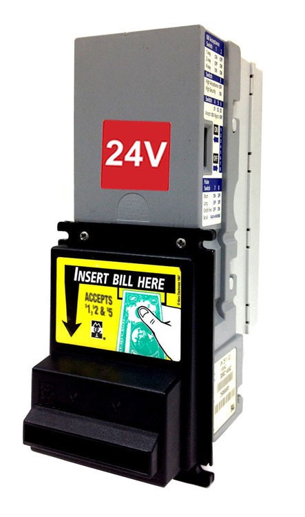 MARS MEI VN 2512 MDB Dollar Bill Validator Acceptor Changer DBA -24v ...