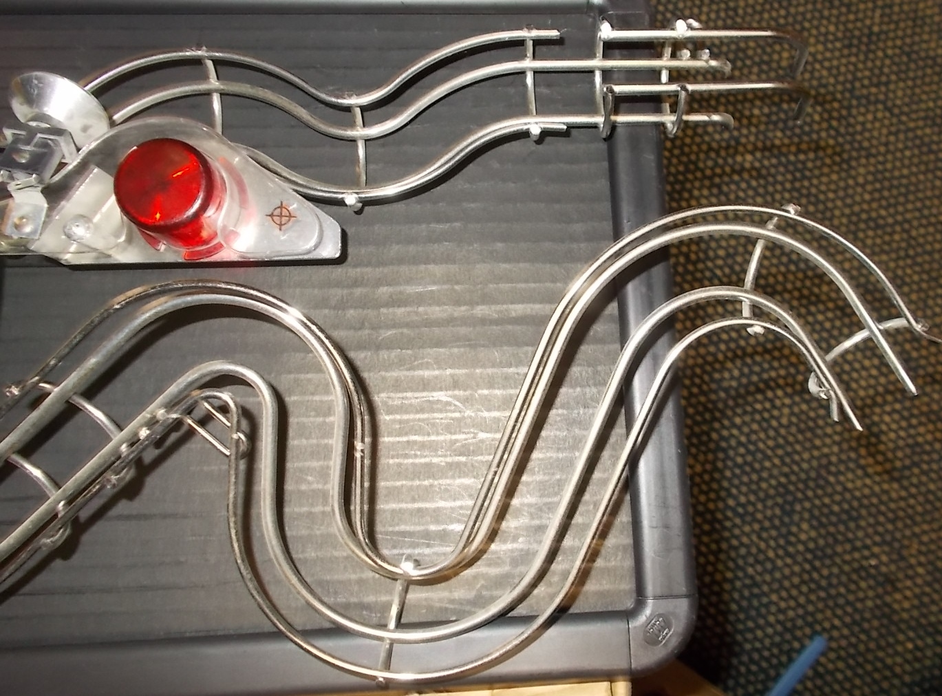 MAVERICK Pinball Machine Game Metal Ramps - Lot of 2 - "AS IS" - FREE ...