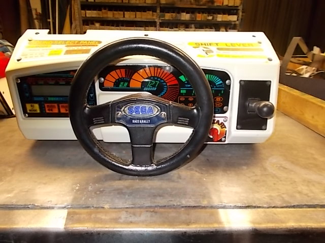 Out Runners Arcade Machine Game by Sega Steering Wheel Assembly - #3030 ...