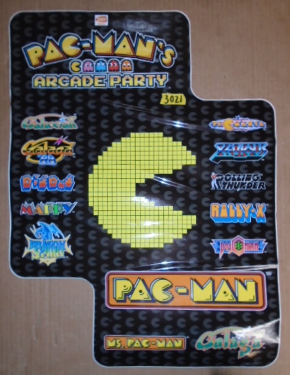 PAC-MAN (PACMAN) ARCADE PARTY Video Arcade Game Machine Cocktail Table ...
