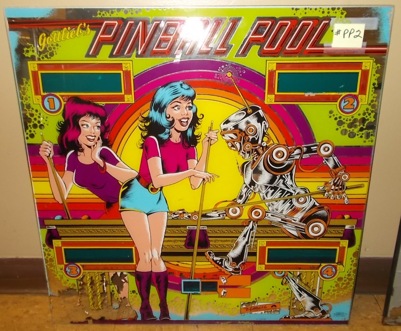 PINBALL POOL Pinball Machine Game Backglass Backbox Artwork - #PP2 by ...