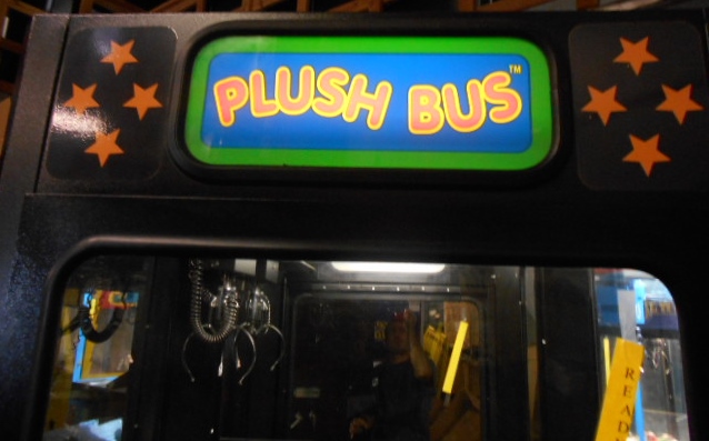 PLUSH BUS Redemption Merchandiser Arcade Machine Game for sale by ICE ...