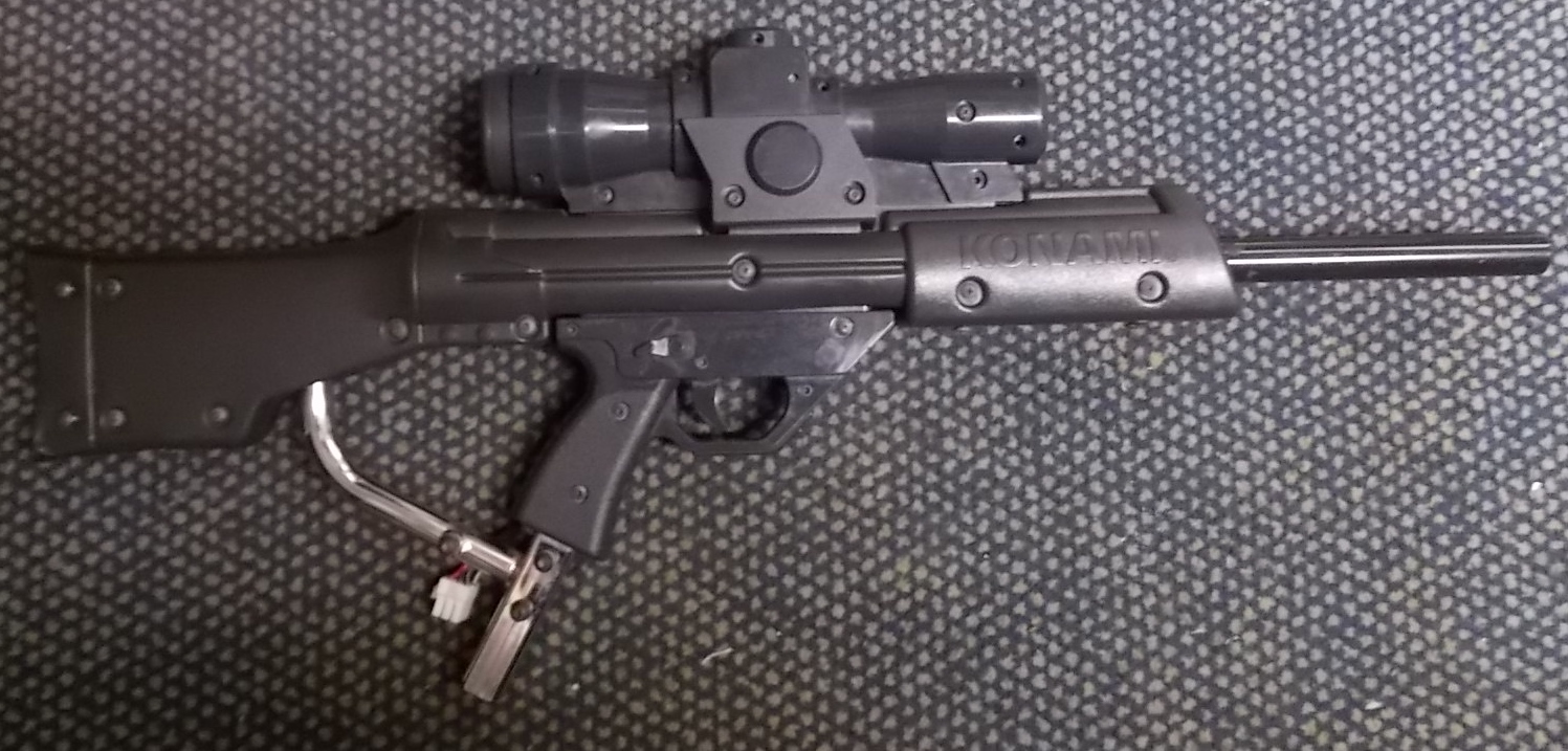 SILENT SCOPE Arcade Machine Game Rifle for sale by KONAMI - "AS IS ...