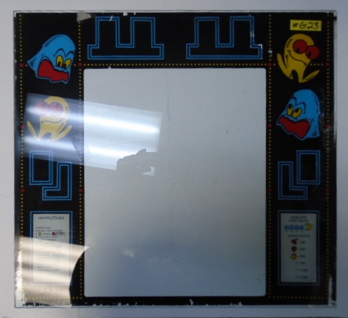 SUPER PAC-MAN PACMAN Arcade Machine Game Monitor Bezel Artwork Graphic ...