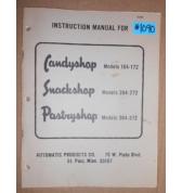 MS. PAC-MAN PACMAN Arcade Machine Game PARTS and OPERATING MANUAL with ...