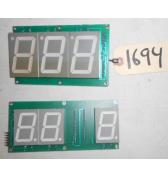 CYCLONE Redemption Arcade Machine Game Complete Scoreboard Housing ...