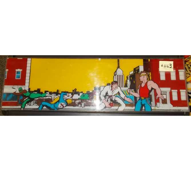 GENERIC FIGHTING Arcade Machine Game Overhead Header for sale - Great ...