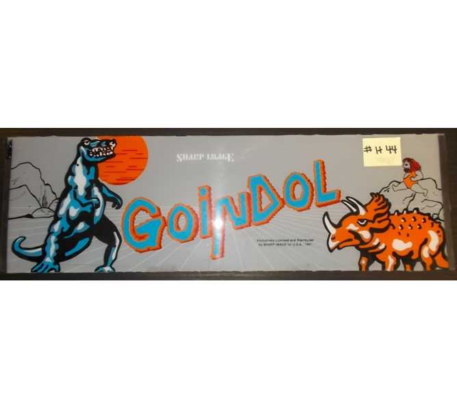 GOINDOL Arcade Machine Game Overhead Header for sale by SHARP IMAGE ...