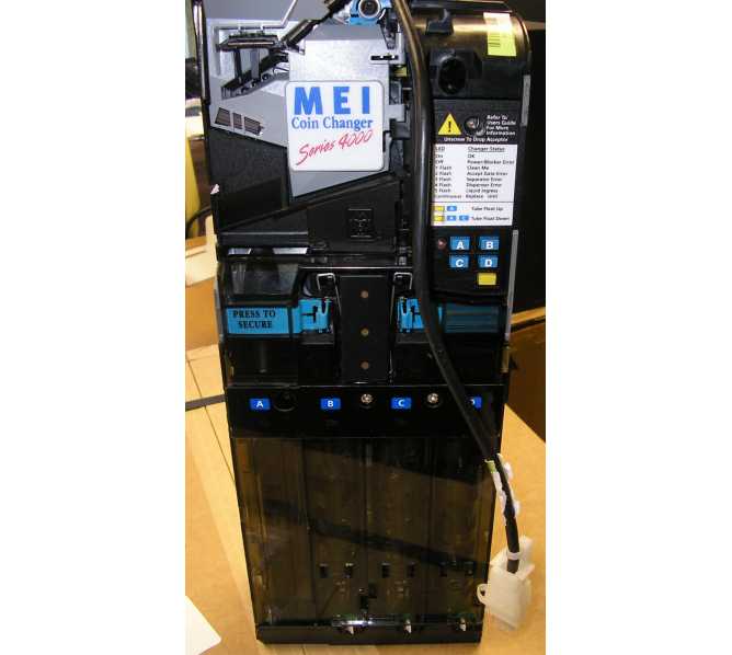 MARS MEI VN 4510 4 Tube Coin Mech Changer Acceptor Mechanism - FREE ...
