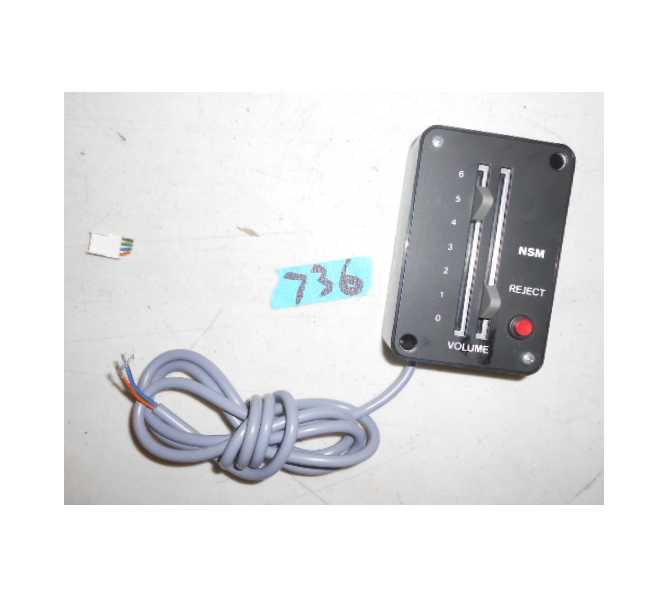 NSM MUSIC Jukebox 2 Channel Remote Control Volume Control with Reject ...