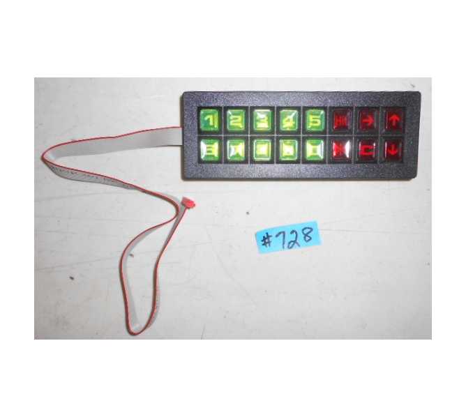 NSM MUSIC Jukebox ES6 Button Bank 216852A / 6038 (NSM45) for sale - NOS ...