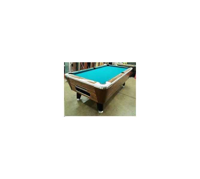POOL TABLE 7' - COIN OPERATED or HOME USE - COMPLETE with NEW FELT ...