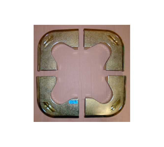 Valley Dynamo GOLDTONE Corner Castings for Pool Table - Set of 4 for ...